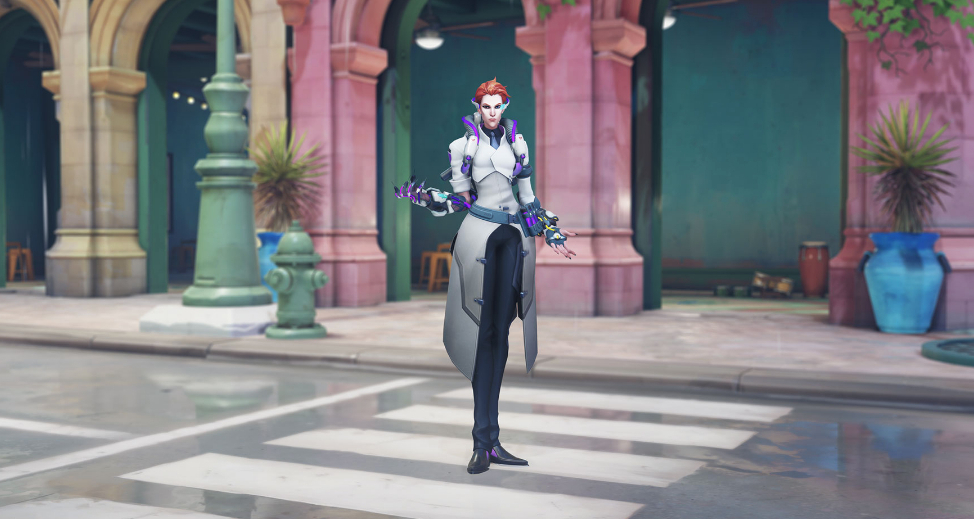Scientist Moira is third skin revealed for Overwatch Storm Rising | WIN.gg