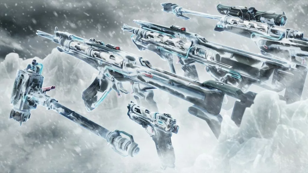 Valorant's latest Christmas bundle has an icy twist