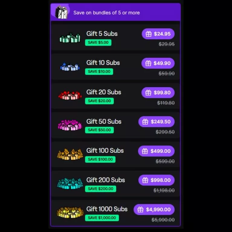 Twitch stirs controversy with 1,000 gifted subs addition, removal